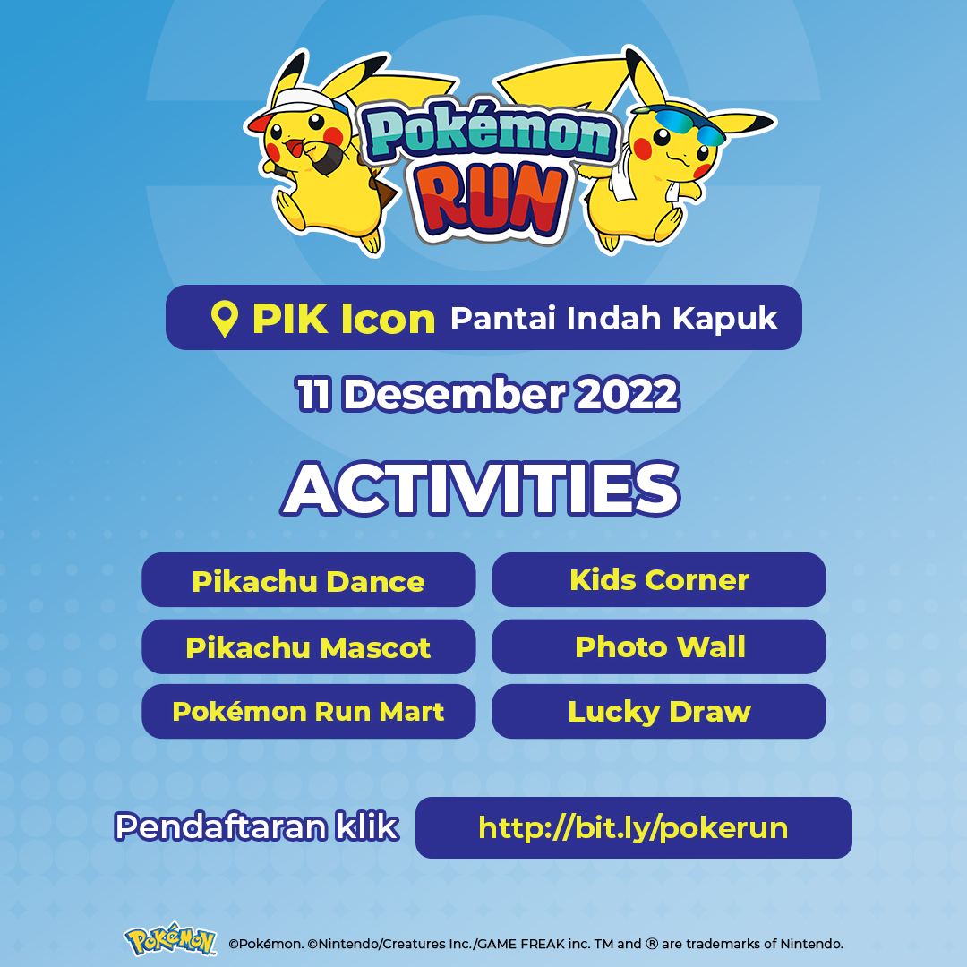 1st Pokémon Run in Indonesia | Golf Island Pantai Indah Kapuk